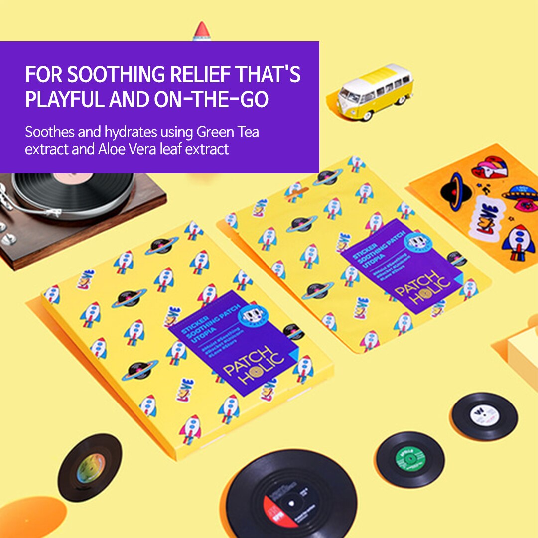 PATCH HOLIC, Patch Holic Sticker Soothing Patch Utopia 12G | Watsons Philippines